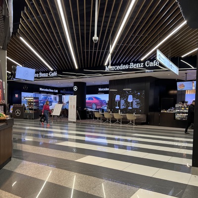 Ресторан Mercedes-Benz Cafe в Москве : смешанная кухня, забронировать ...